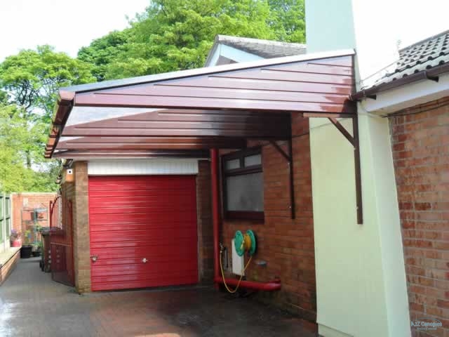 Cantilever Canopy Images | A2z Canopies Gallery