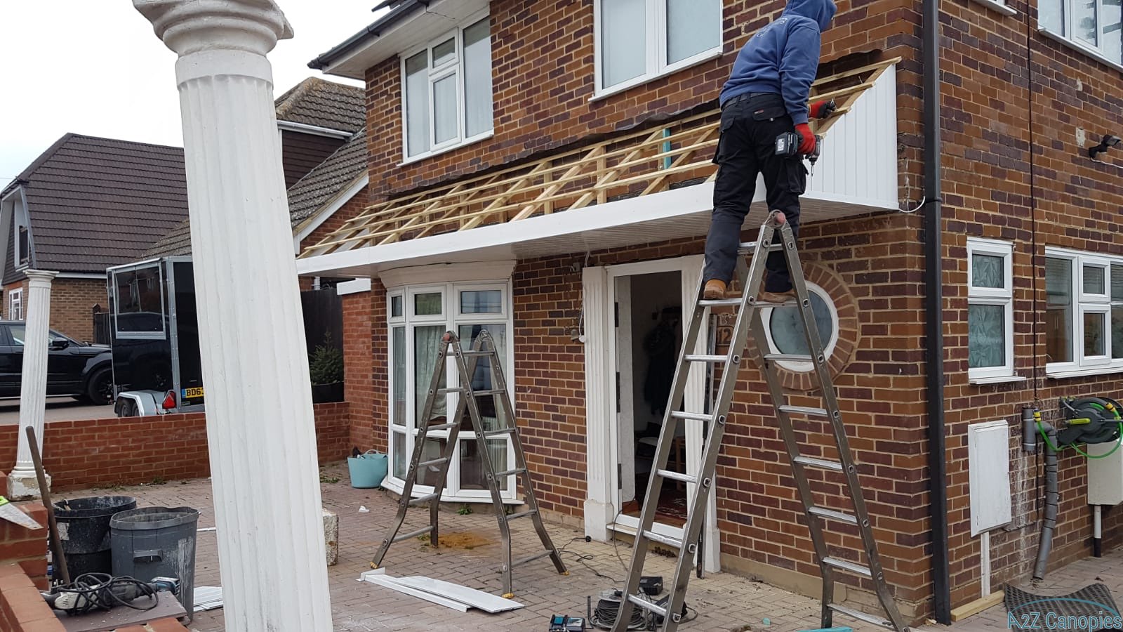 Traditional Door Canopy - Classic Entryway Enhancements