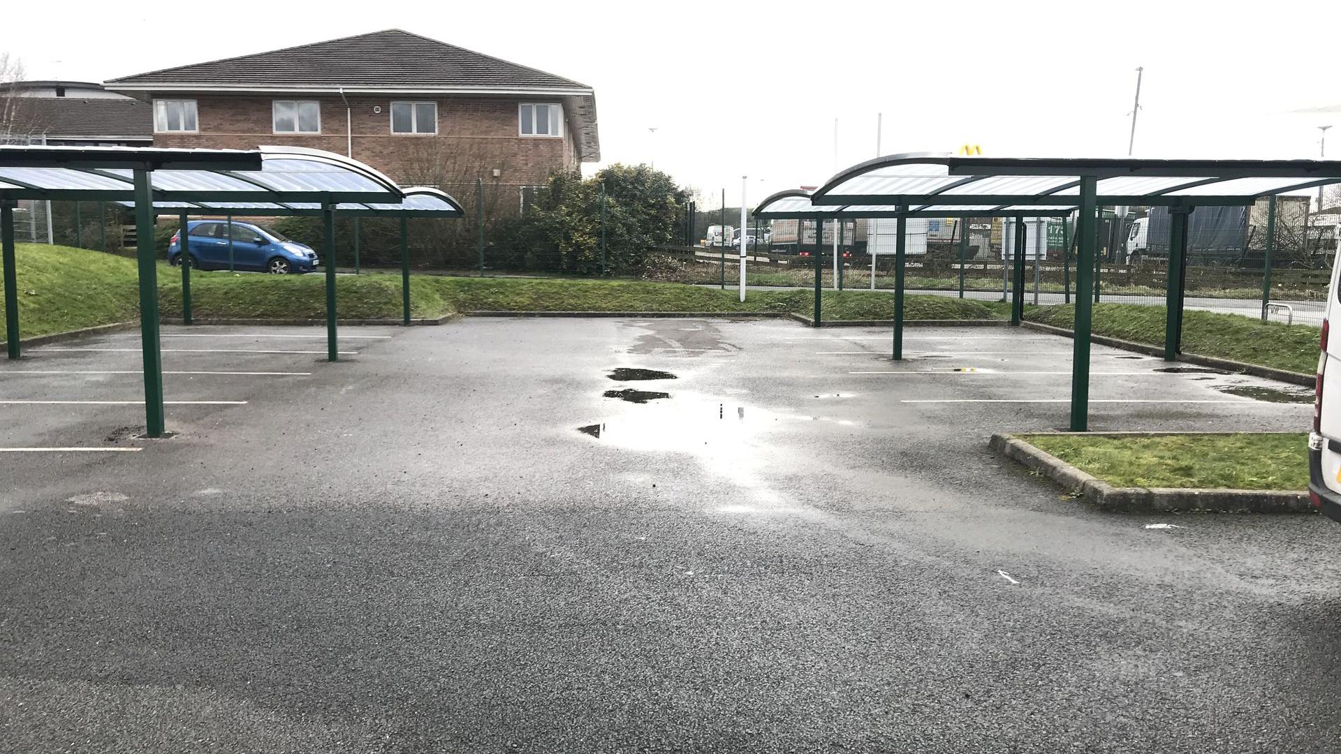 Recycling Centre Canopy - A Green Solution for Car Bays