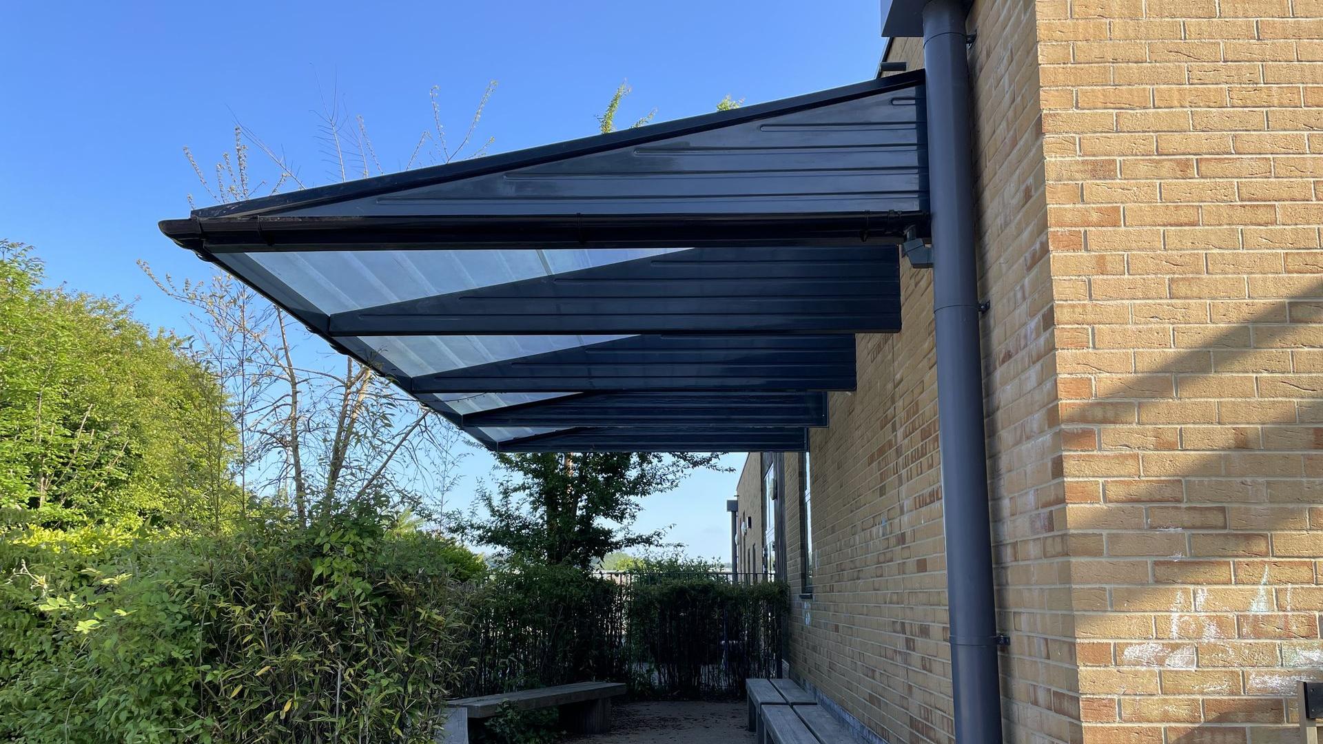 Transforming School Grounds with Our Latest Cantilever Canopy ...